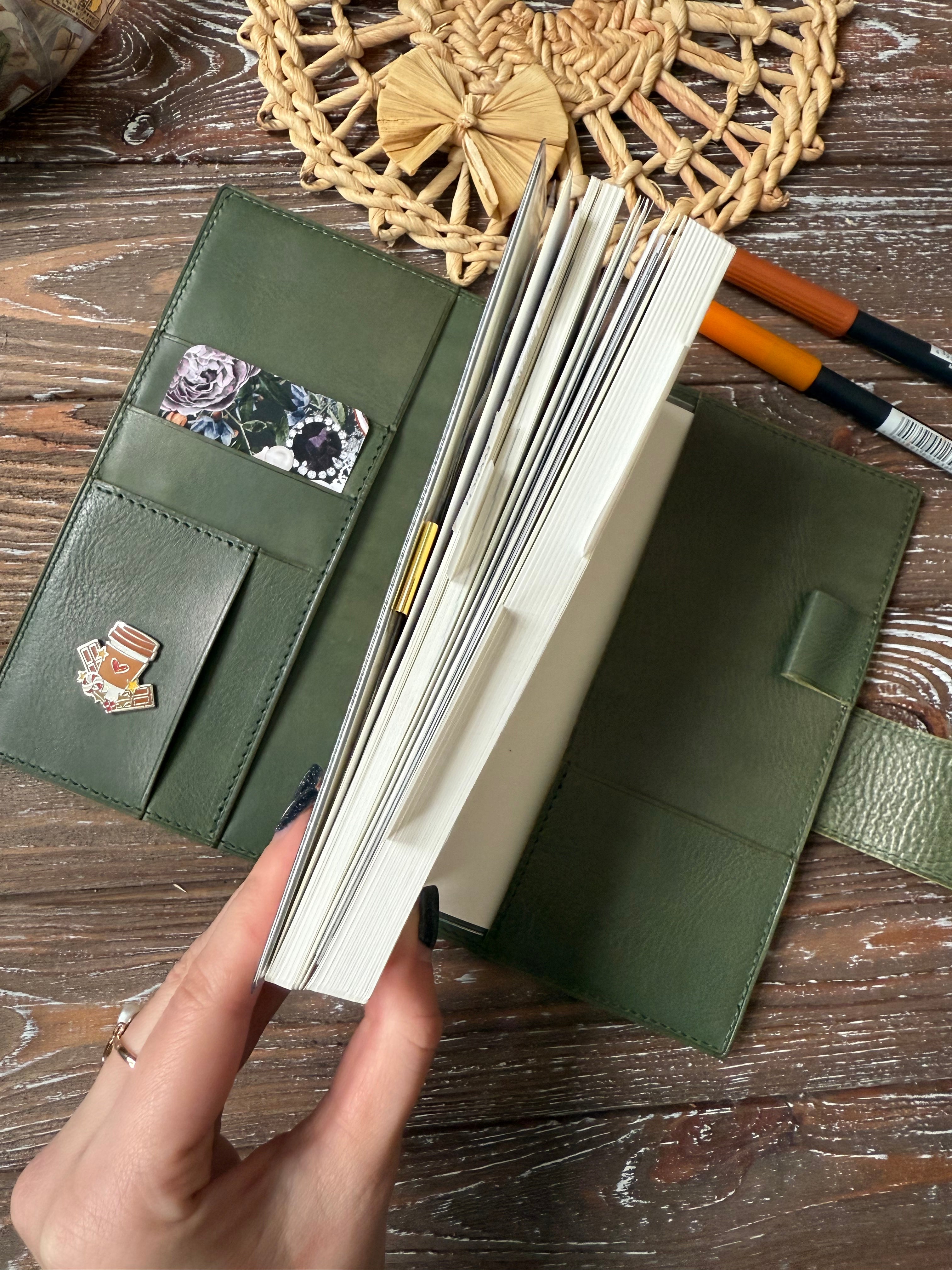 B6 Slim Leather Notebook Covers – Slim & Elegant – Planner Room Shop