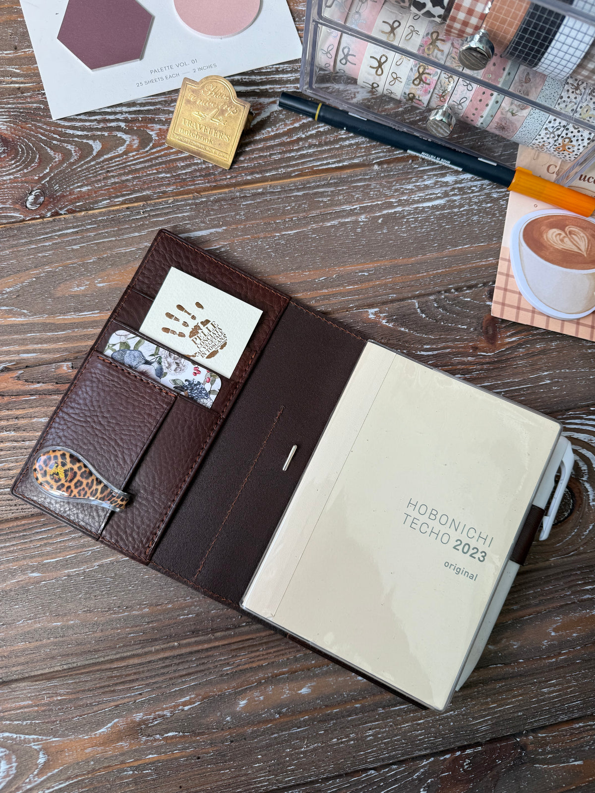 Leather Cover for Planner Notebooks – Multiple Sizes – Preorder ...