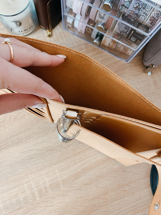 Personal Rings Leather Planner Cover – Handmade & Functional - Preorde ...