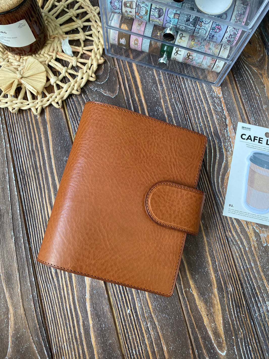 6-Rings Leather Planner Covers – A5, Personal, FC Compact, Pocket ...